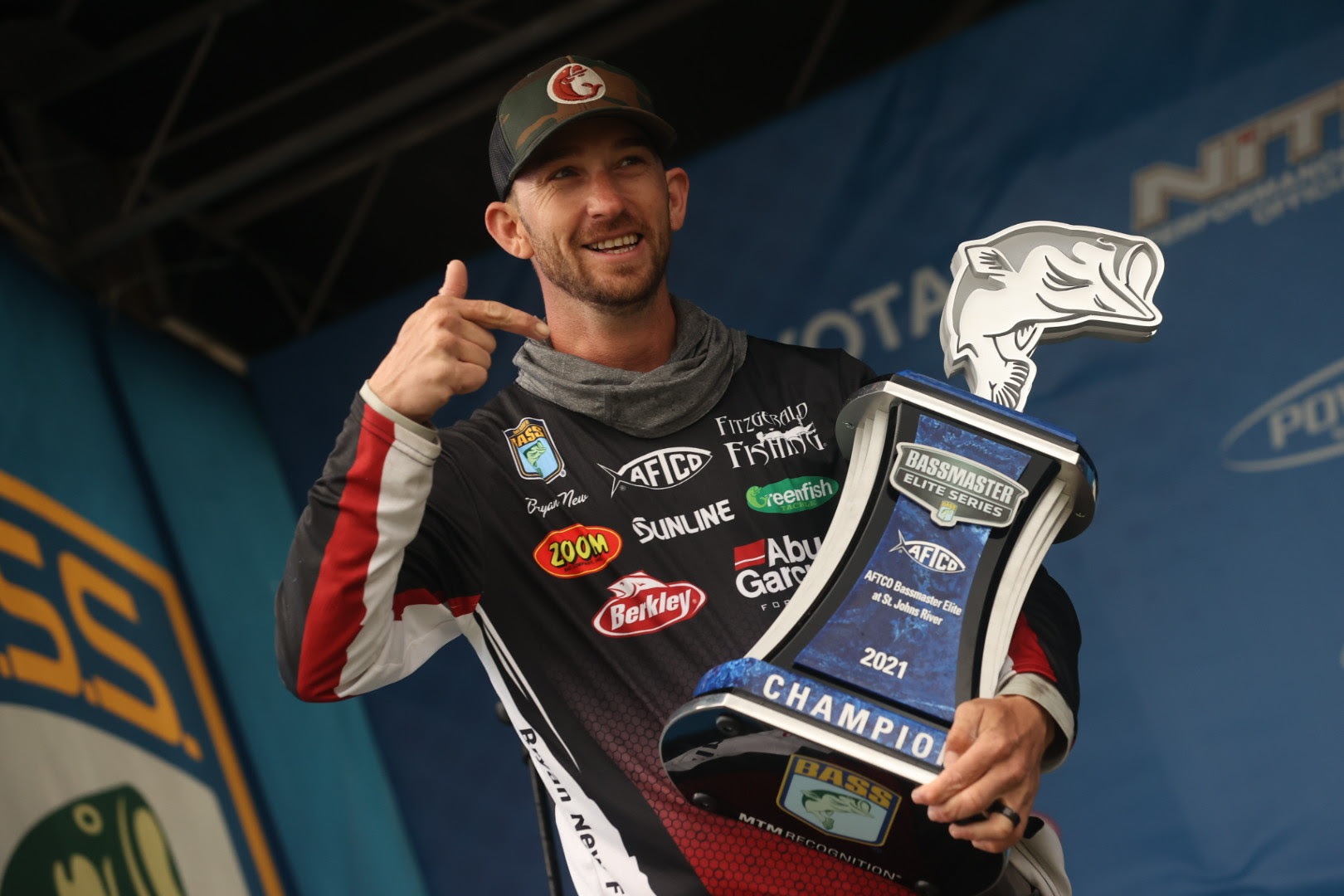 Bryan New Notches Victory In Bassmaster Elite Series Debut At St. Johns ...